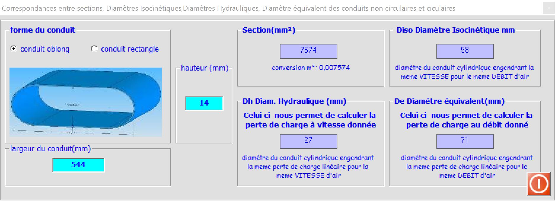 LOGICIEL MECANIQUE FLUIDES SIMPLE POUR CALCUL DE MECANIQUE FLUIDES ...