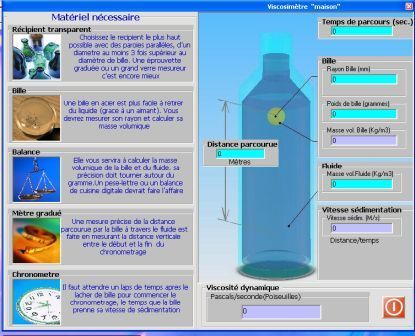 VISCOSITE DYNAMIQUE ET CINEMATIQUE DES FLUIDES GAZ OU LIQUIDES