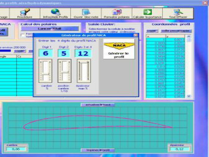 PROFILS AERODYNAMIQUE ET HYDRODYNAMIQUES profils NACA